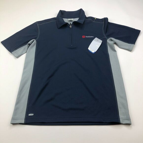 ALO Yoga | Shirts | Alo Cool Fit Small New Mens Golf Short Sleeve Zip ...